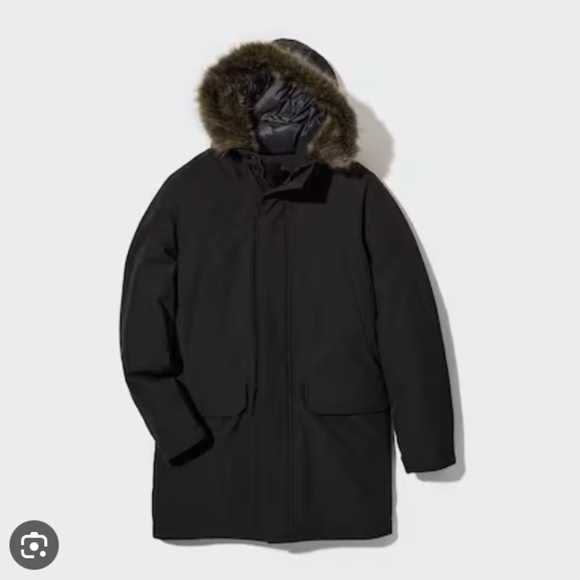 Uniqlo | Jackets & Coats | Uniqlo Mens Hybrid Down Ultra Warm Coat Size ...